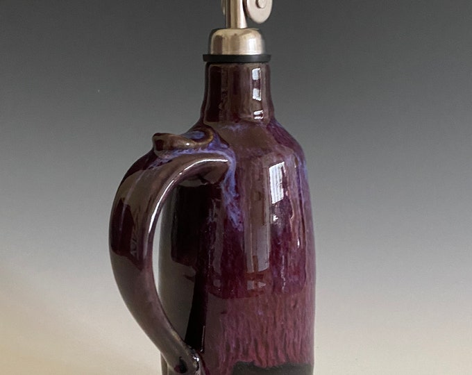 Handmade Olive Oil Cruet Pottery Oil Container EVOO Server | Etsy