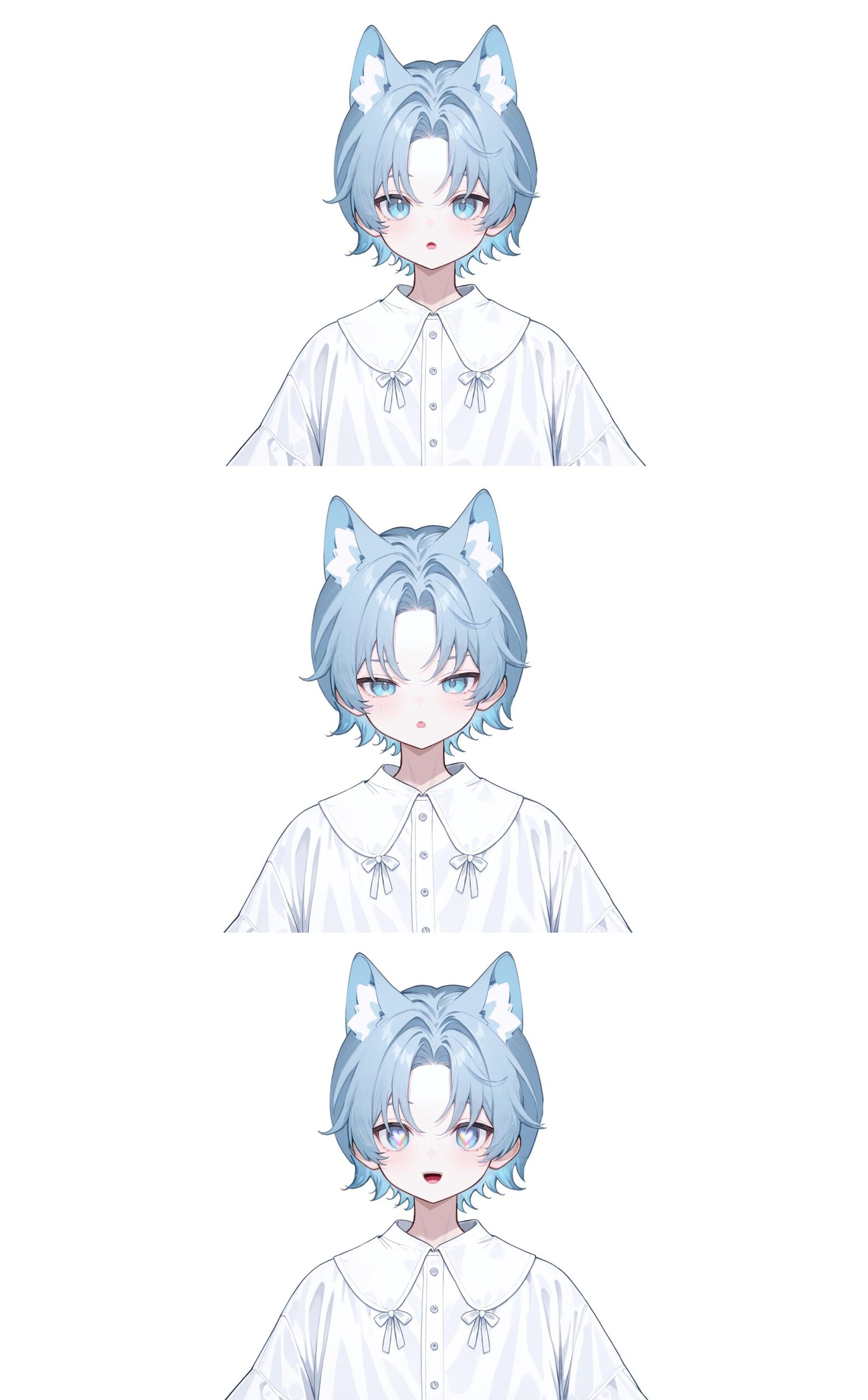 Live2d Model: Bell Cat-eared School Boy – Vtuber Model FULLY RIGGED ...