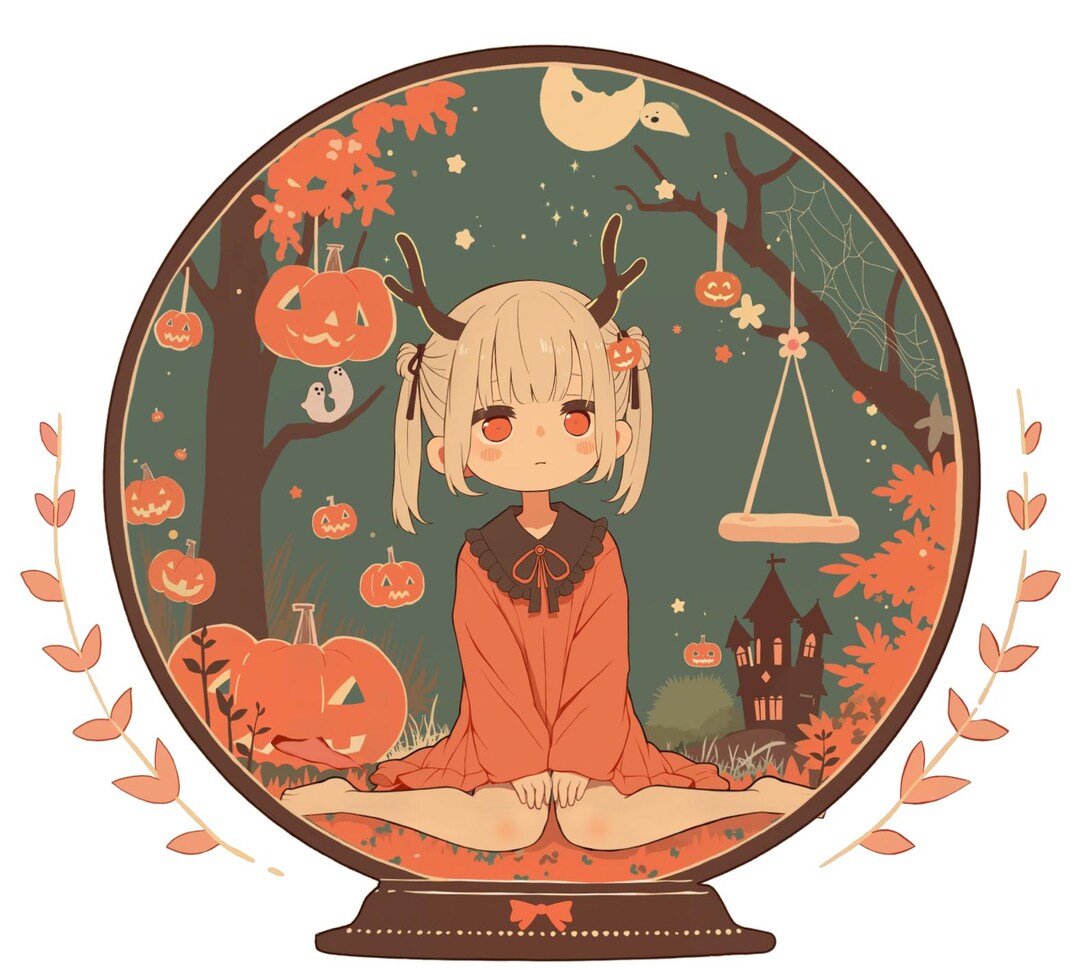 Desktop Chibi Pet : Live2d Model With Interactive Scenes – Halloween ...