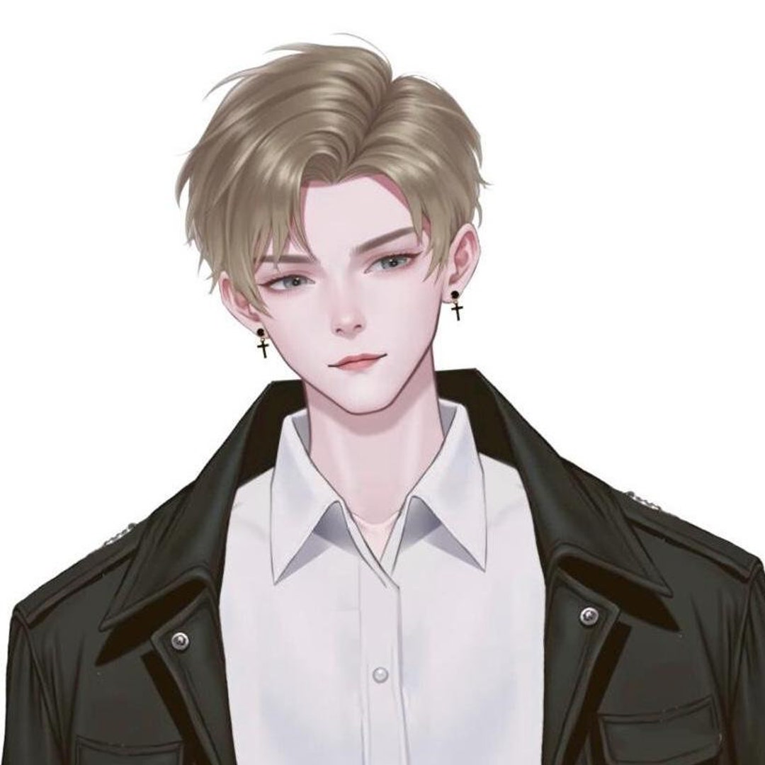 Live2d Model: Blond Hair Boy –vtuber Model FULLY RIGGED - Ready to Use ...