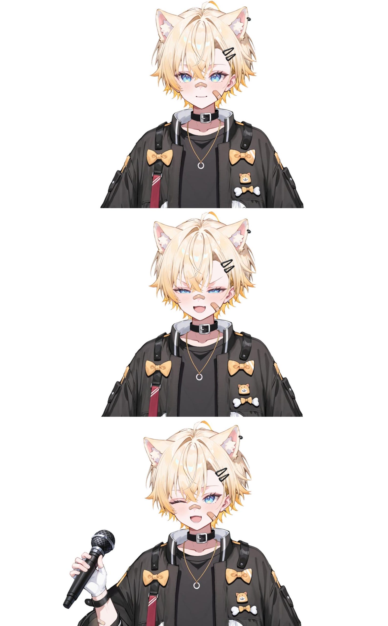 Live2d Model: Orange Cat Boy – Vtuber Model FULLY RIGGED - Ready to Use ...