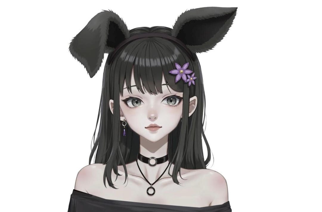 Live2d Model: Girl Wearing Dog Ears –vtuber Model FULLY RIGGED - Ready ...