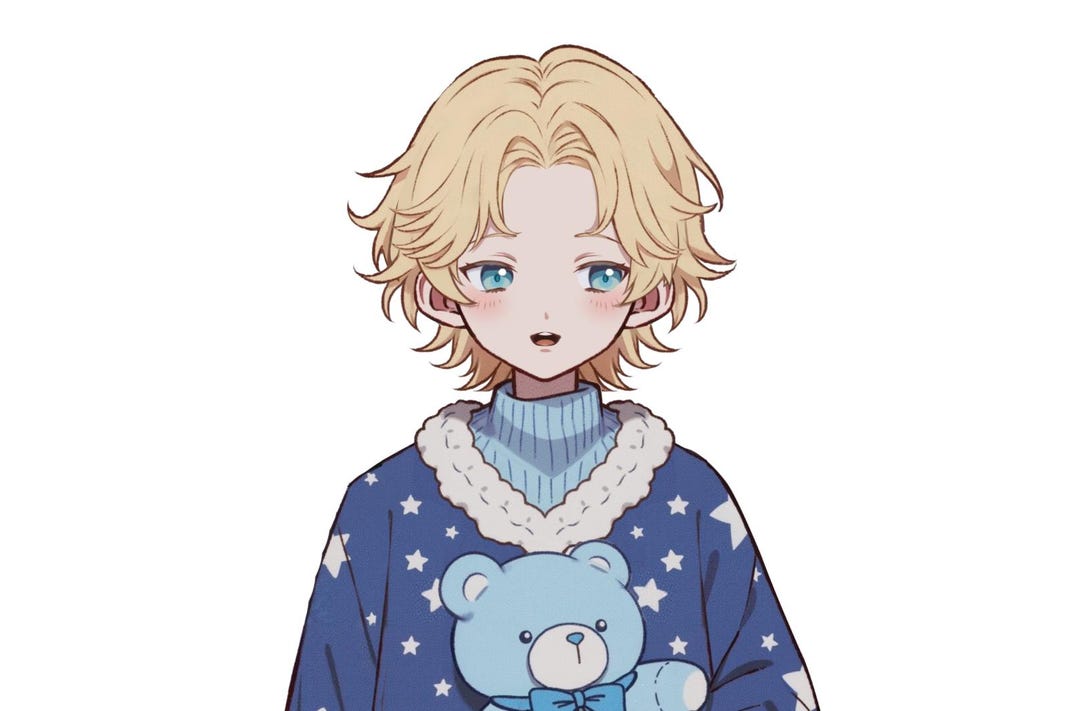 Live2d Model: Sleepy Bear –vtuber Model FULLY RIGGED - Ready to Use! - Etsy