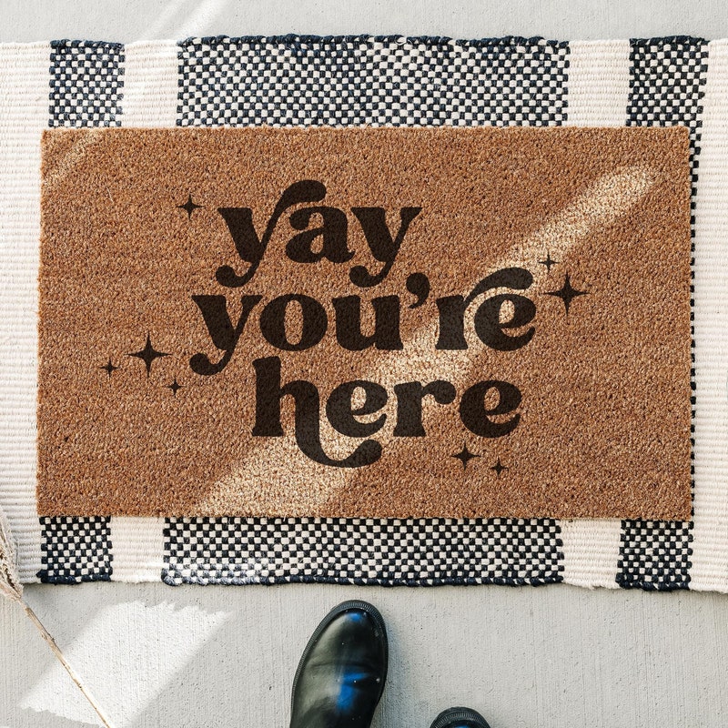 Funny Welcome Mat - Etsy