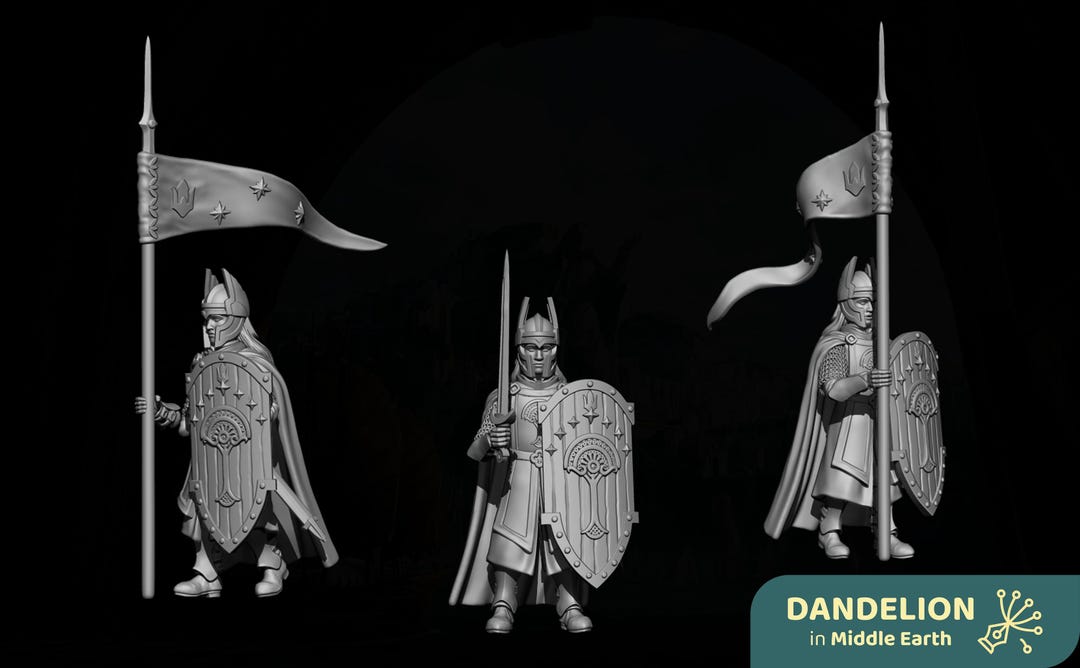 Men of West Starward Spears Swords| Dandelion in Middle Earth | Men of ...