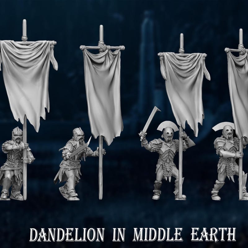 Orc Miniatures Banner - Etsy UK