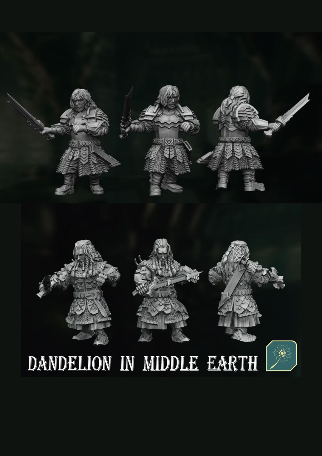 Dwarf Princes of the Lovely Mountain | Iron Dwarves | Dandelion in ...