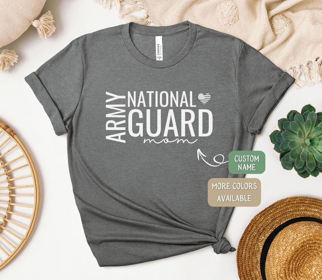 Custom Army National Guard Shirt Army Wife Gift Proud Army Mom ...