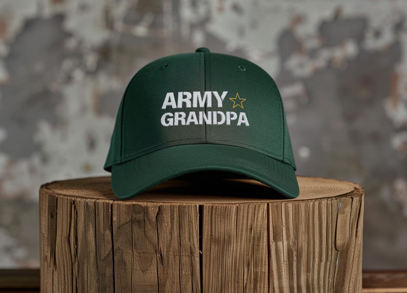 Custom Army Dad Hat With Army Logo Embroidered Hat Army National Guard ...