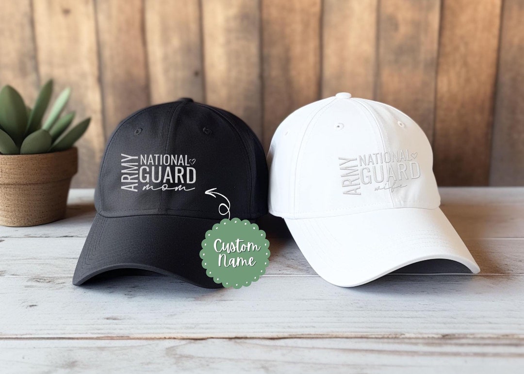 Custom Embroidered Army National Guard Hat Army National Guard Mom ...