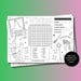 Wicked Film Musical Inspired Printable Activity Sheet Placemat, Wicked ...
