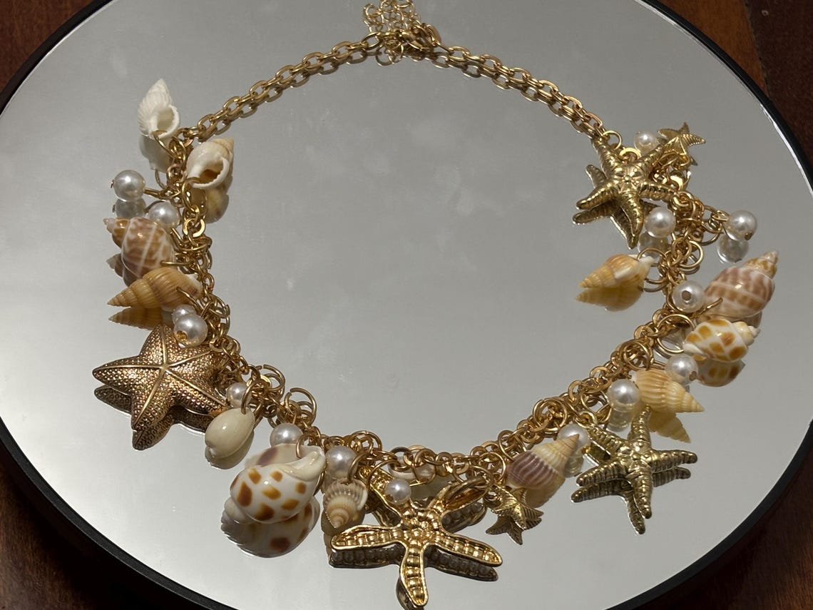 Sea Shells by the Sea Shore Necklace Boho Shells Stylish Bohemian ...
