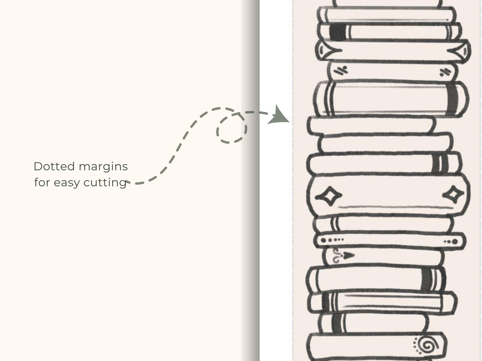 Book Reading Tracker Colorable Printable Bookmarks | 4 Designs - 1 PDF ...