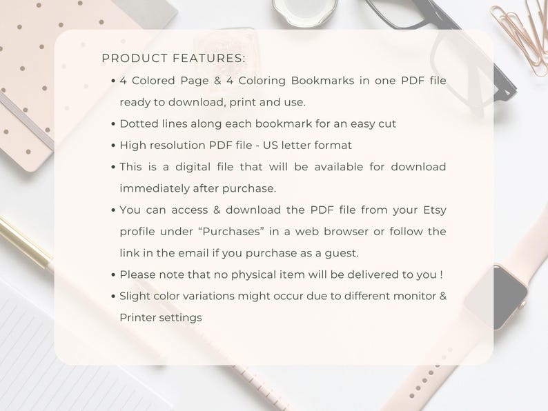 Book Reading Tracker Printable Bookmarks | 4 Designs in 1 PDF Digital ...