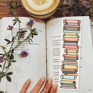 Book Reading Tracker Colorable Printable Bookmarks | 4 Designs - 1 PDF ...