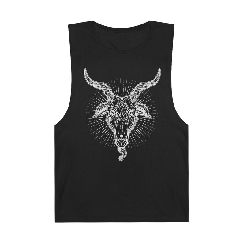 Sleeveless Vest, Baphomet, Metalheads, Goths, Unisex Tank, Occult Shirt ...