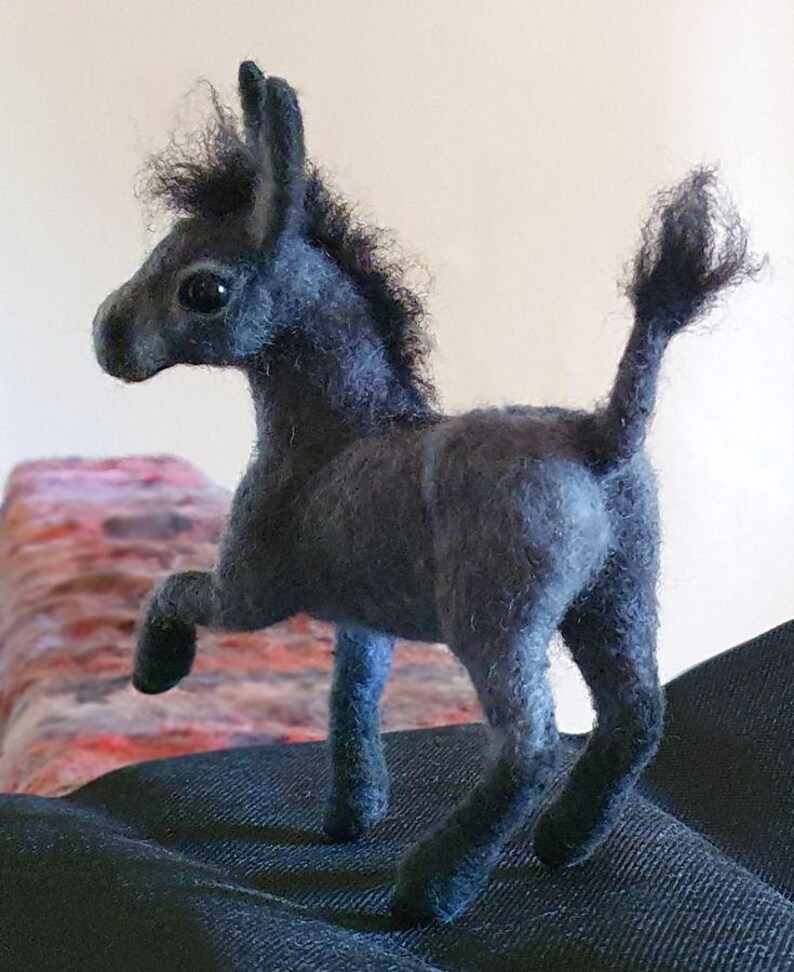 Custom Handmade Needlefelt Donkey - Made to Order - Etsy