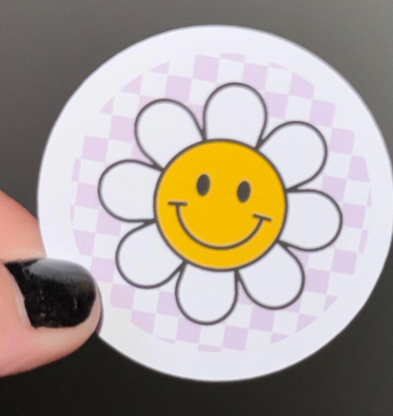 Smiley Face Custom Stickers - Etsy