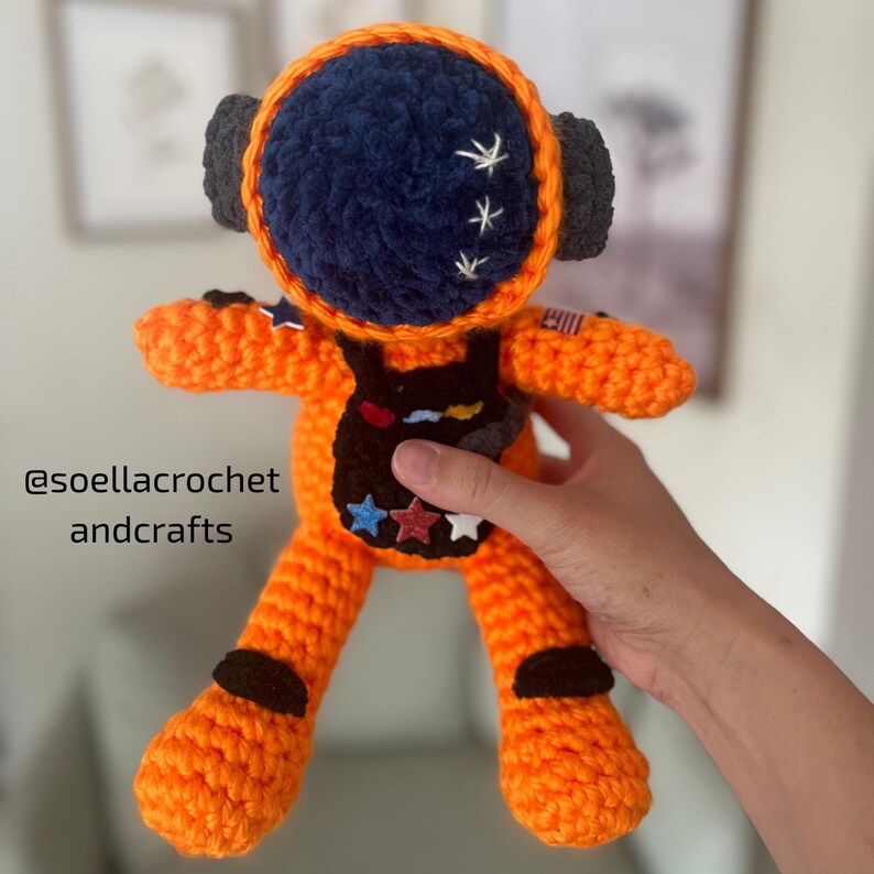 Axiom the Astronaut | Crochet Pattern | Amigurumi Astronaut | Space ...