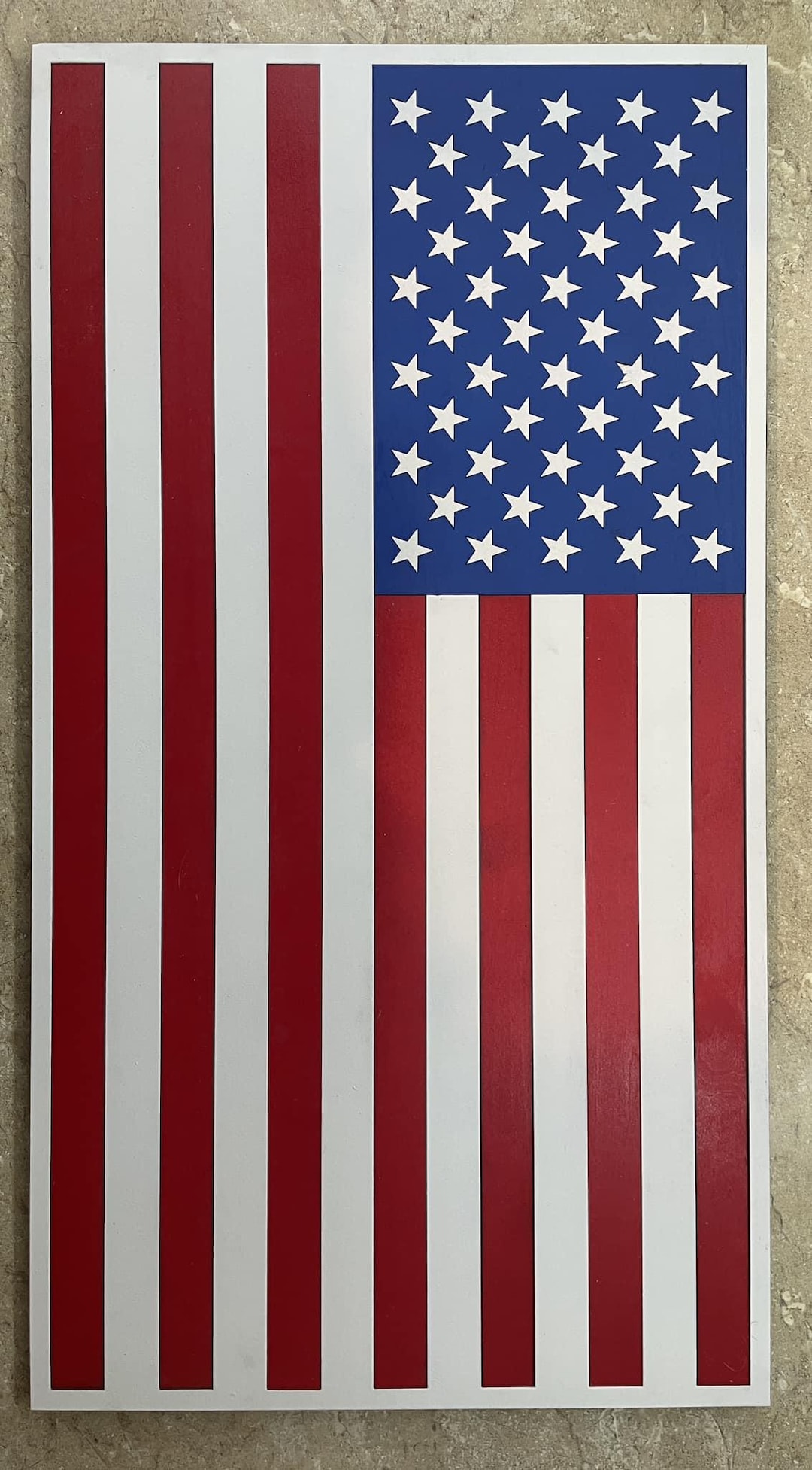 American Flag Laser File (file Only) - Etsy