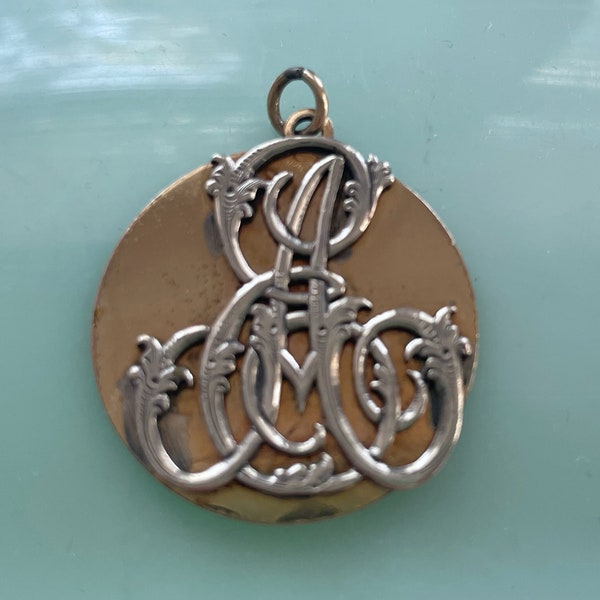 Monogram Pendants - Etsy