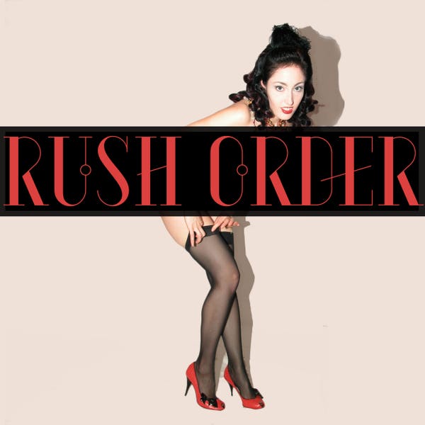 Burlesque Lingerie - Etsy