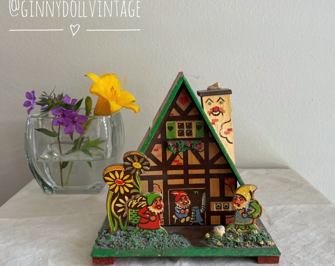 Vintage German Dwarves Coin Piggy Bank Charming Home Decor West Germany ...