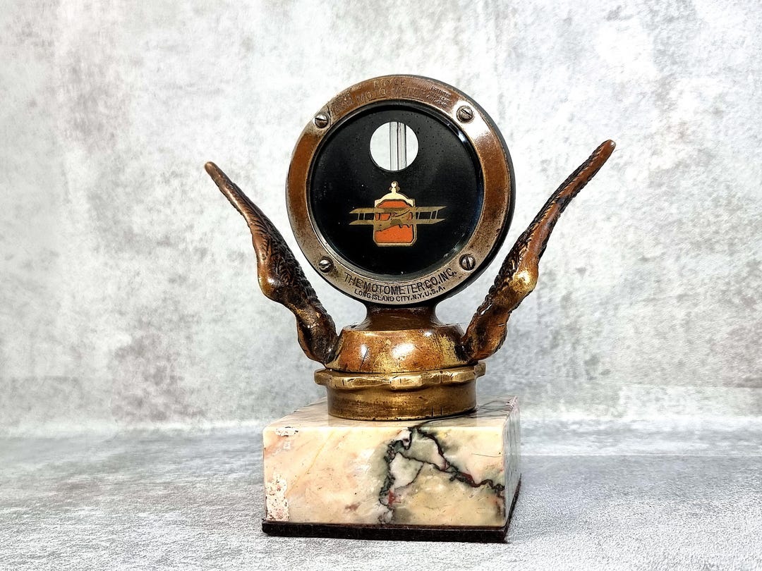 1918-1928 Packard Boyce MotoMeter FUNKTIONSFÄHIG Origineel Rarität VS ...