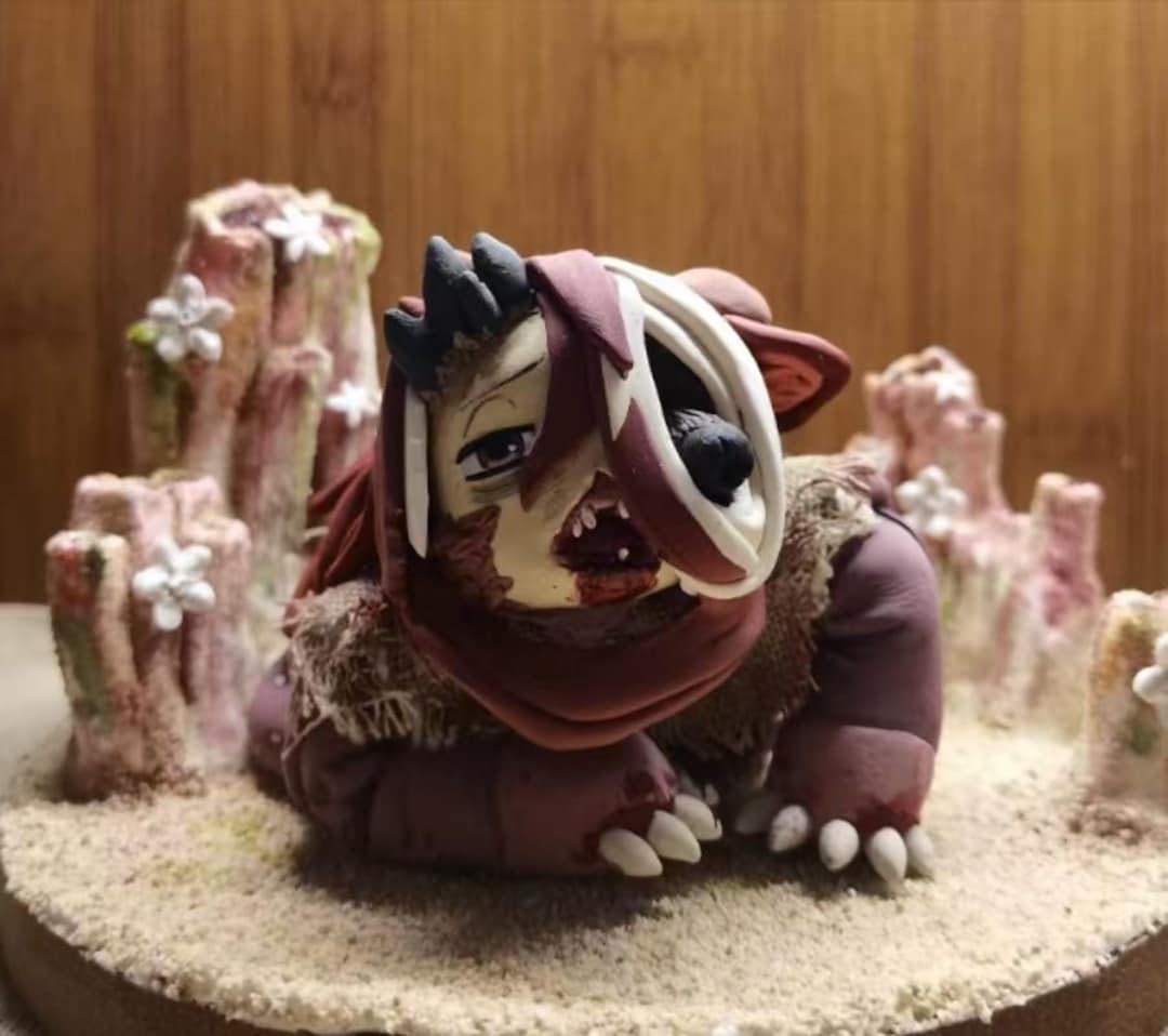 Made in Abyss Vueko Statue Figurines, Handmade With Acrylic Paint Anime ...