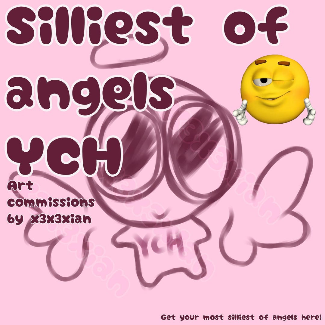 Silliest of Angels Full Render YCH Digital Art Commission/ Your ...