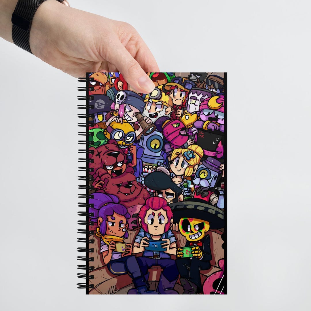 Brawl Stars Spiral Notebook - Etsy