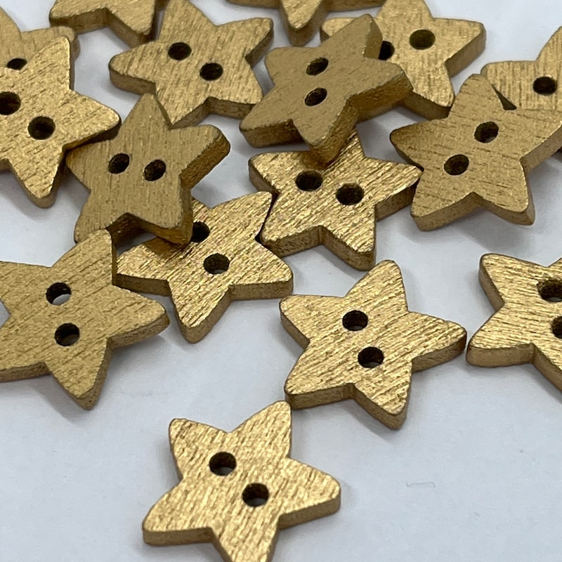 Star Buttons - Etsy