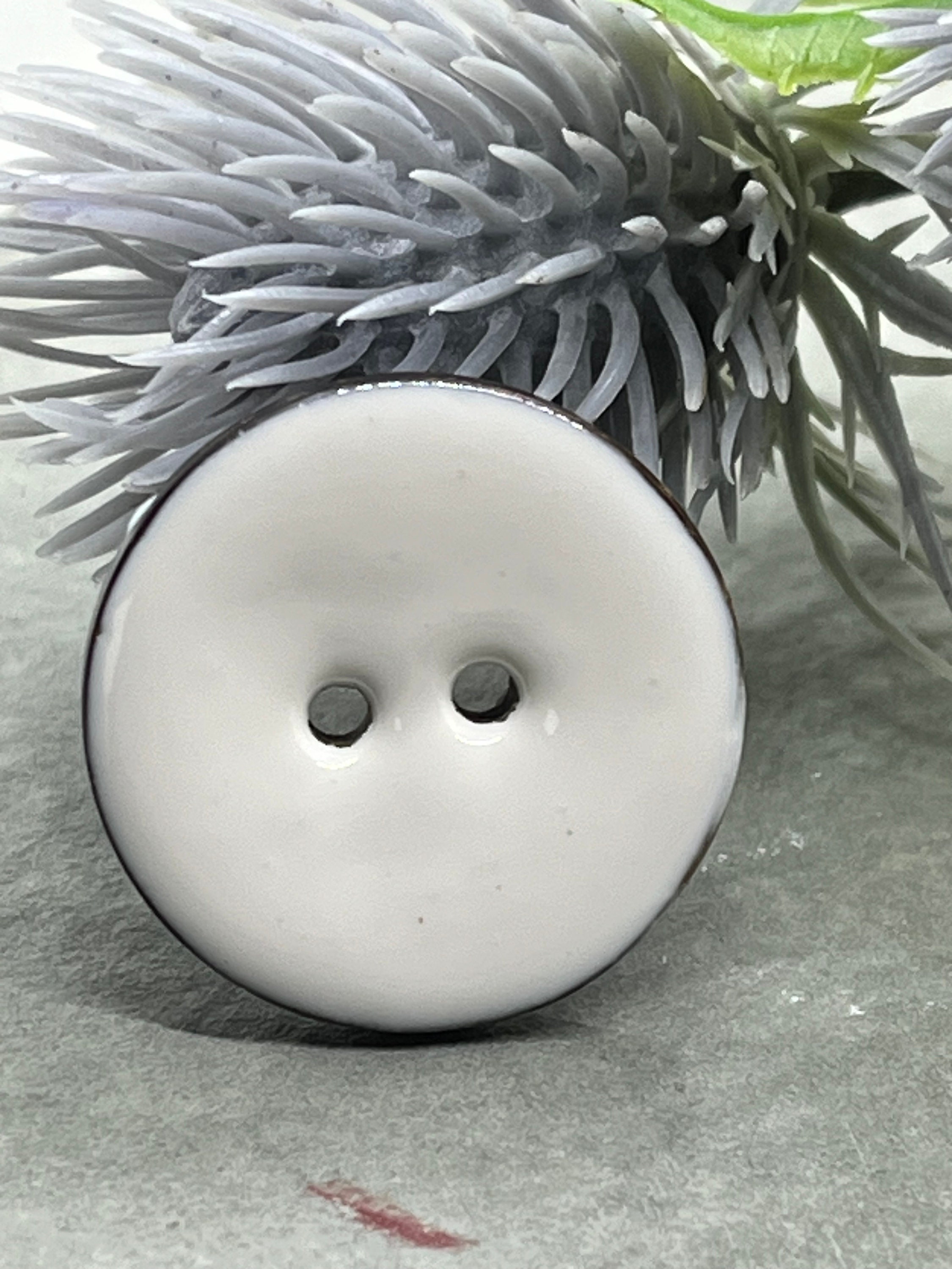 Glossy Resin Coated 25 Mm Coconut Buttons - Various Colours - Packs of ...