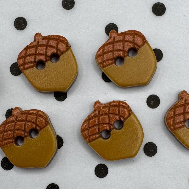 Acorn Button - Etsy