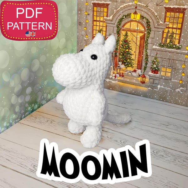 Moomin Crochet Pattern - Etsy