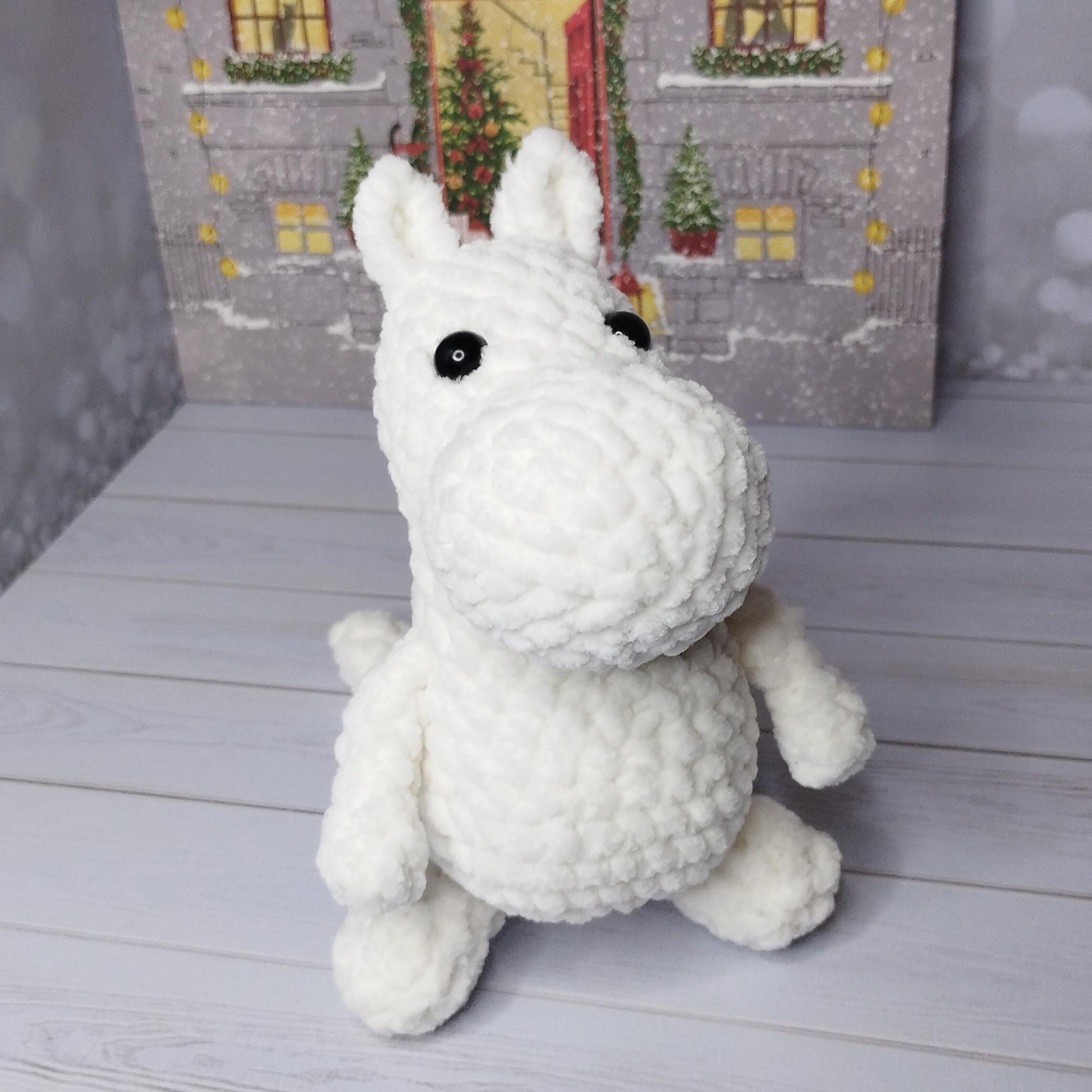 Crochet Pattern Moomin Troll Amigurumi Toy, PDF - Etsy