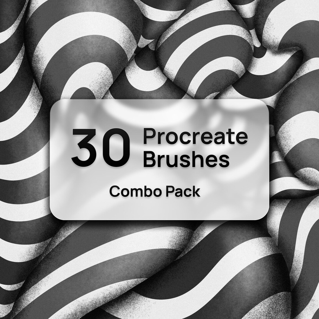 Procreate Combo Brush Pack, Procreate Brushes, Procreate Ink, Procreate Pencil - Etsy