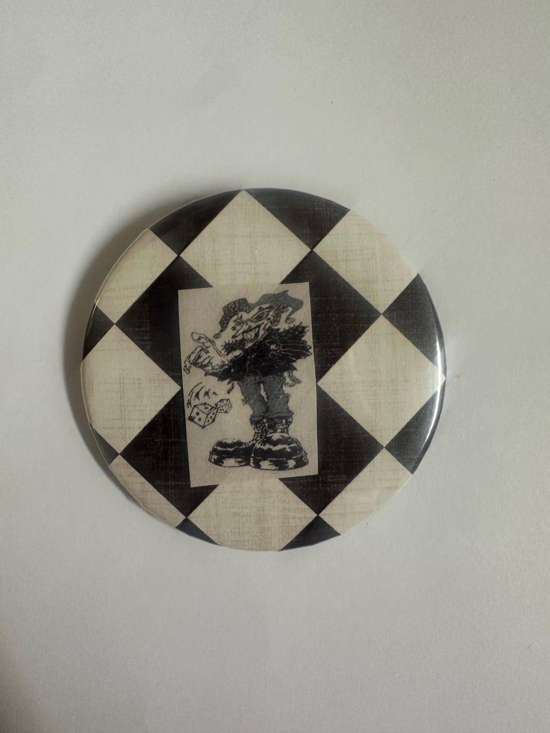 Antique the Garden Jester Pin - Etsy