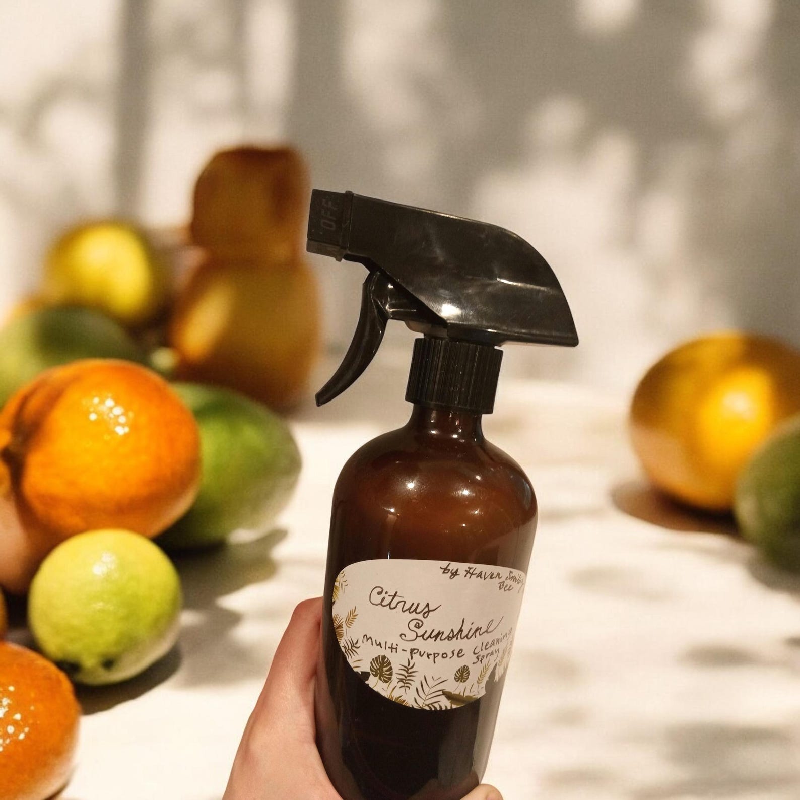 Citrus Sunshine Cleaning Spray/citrus Cleaner/all Purpose Spray/pure ...