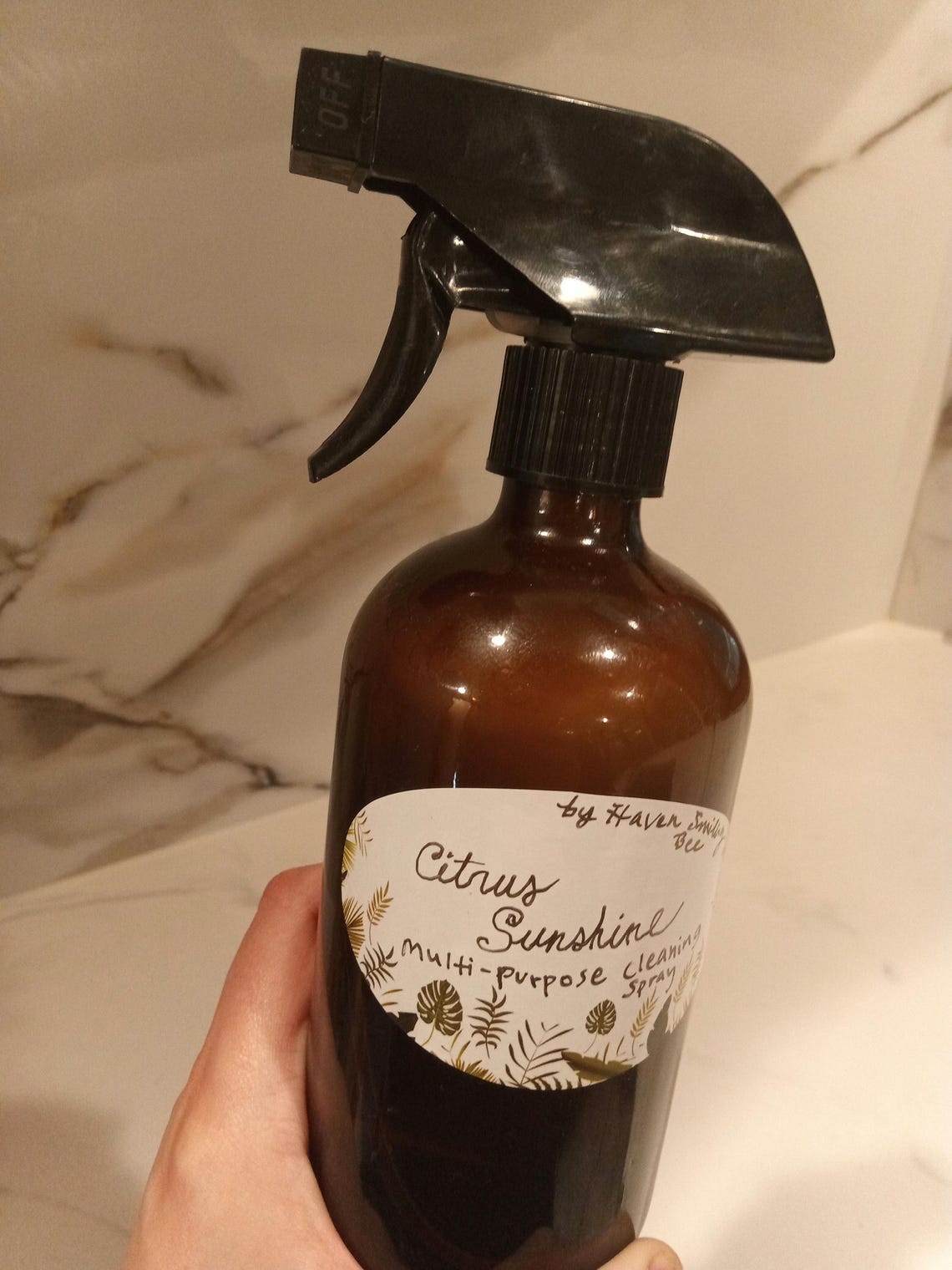 Citrus Sunshine Cleaning Spray/citrus Cleaner/all Purpose Spray/pure ...