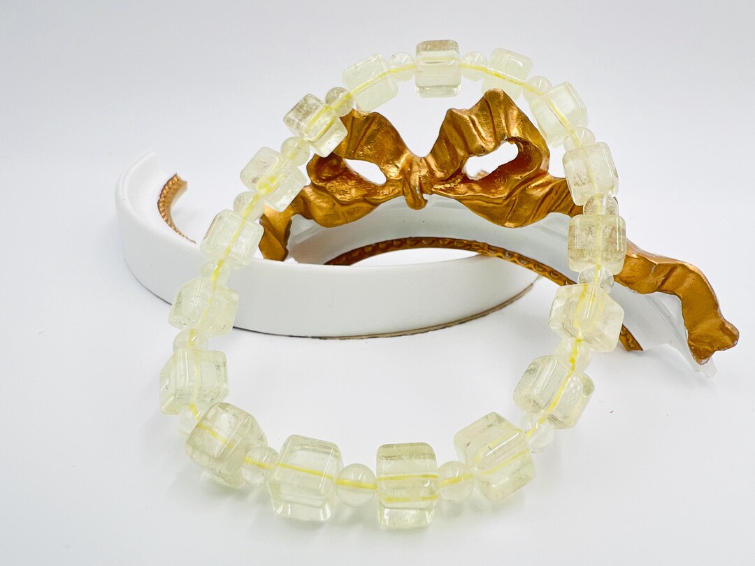 Libyan Tektite Glass Genuine Bracelet, High Quality Beaded Bracelet ...