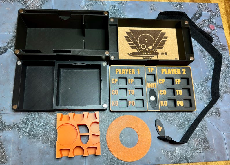 Kill Team GO Box 2.0 Storage Solution Tokens, Dice, Tools. - Etsy
