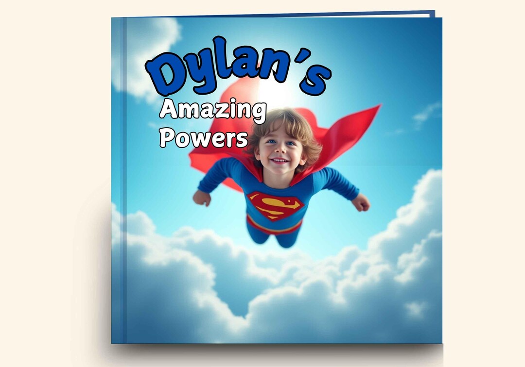 Personalized Story Books With Photos - Super Hero Theme - Ai Children's ...
