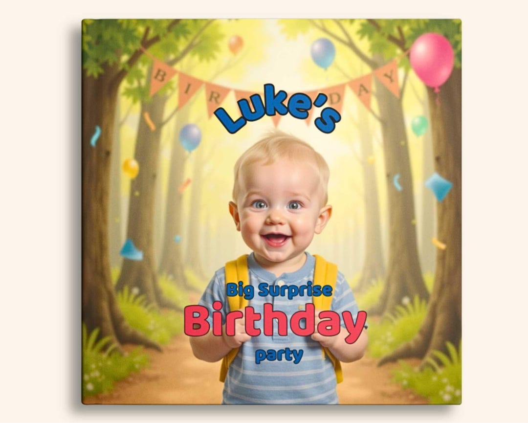 Personized Book Birthday | Customized 1st Birthday Book | Gift for ...