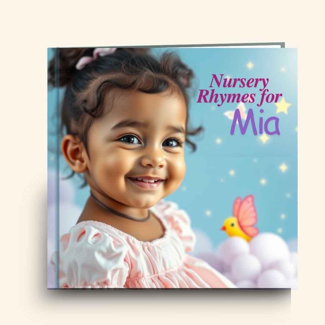 Personalized Nursery Rhymes Book for Toddlers Custom Nursery Rhymes ...