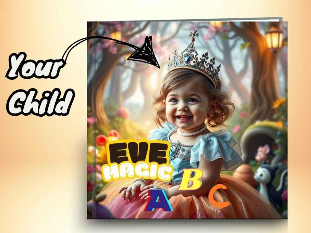 Personalized ABC Book Gift for Toddler Custom Book Birthday Gift First ...