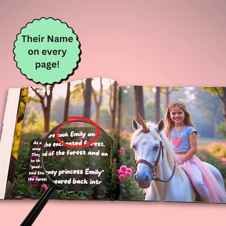 Custom Princess Book | Personalized Childrens Book | Princess Story for ...