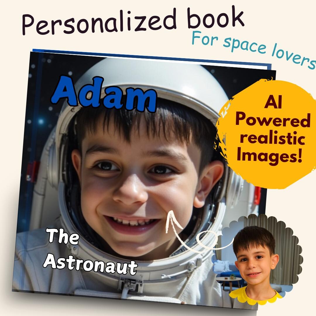 Space Exploration Book Personalized Childrens Book With AI Pictures ...