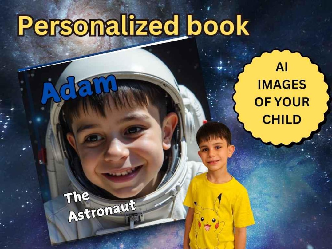 Personalized Story Books With Photos | Custom Kids Book With AI Images ...
