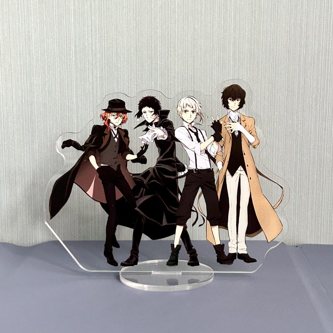 Bungo Stray Dogs Acrylic Stands, Stray Dogs Acryic Standee, Anime ...